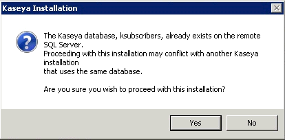 Moving the Kaseya Server